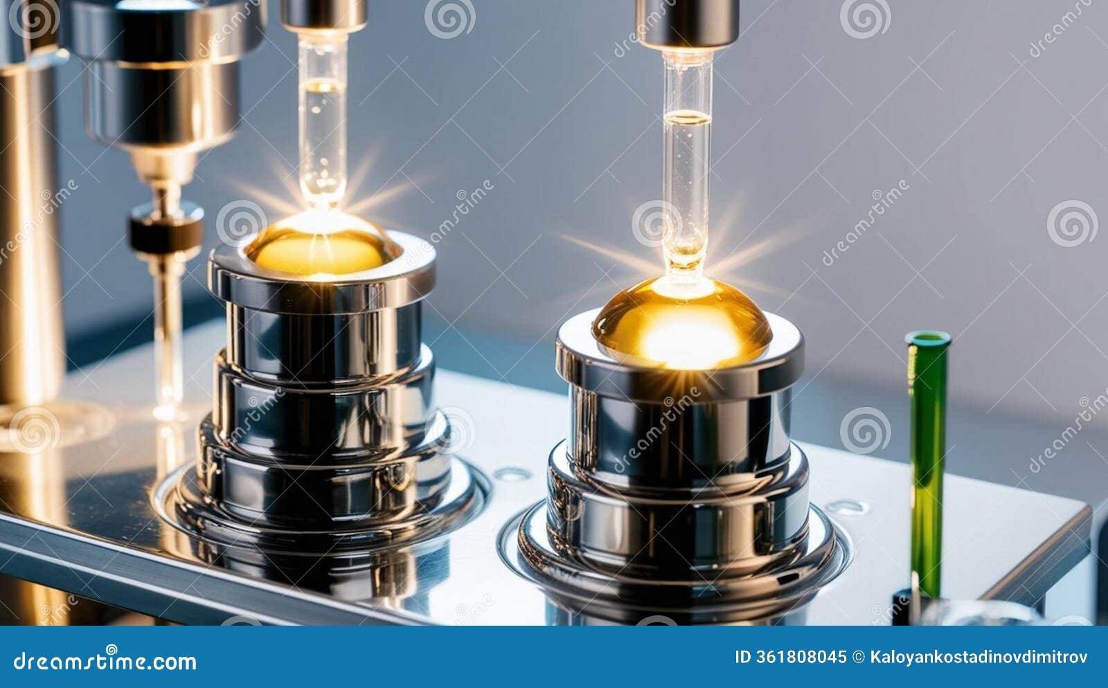 A Photograph Of A Modernly Equipped Laboratory Specializing In The ...