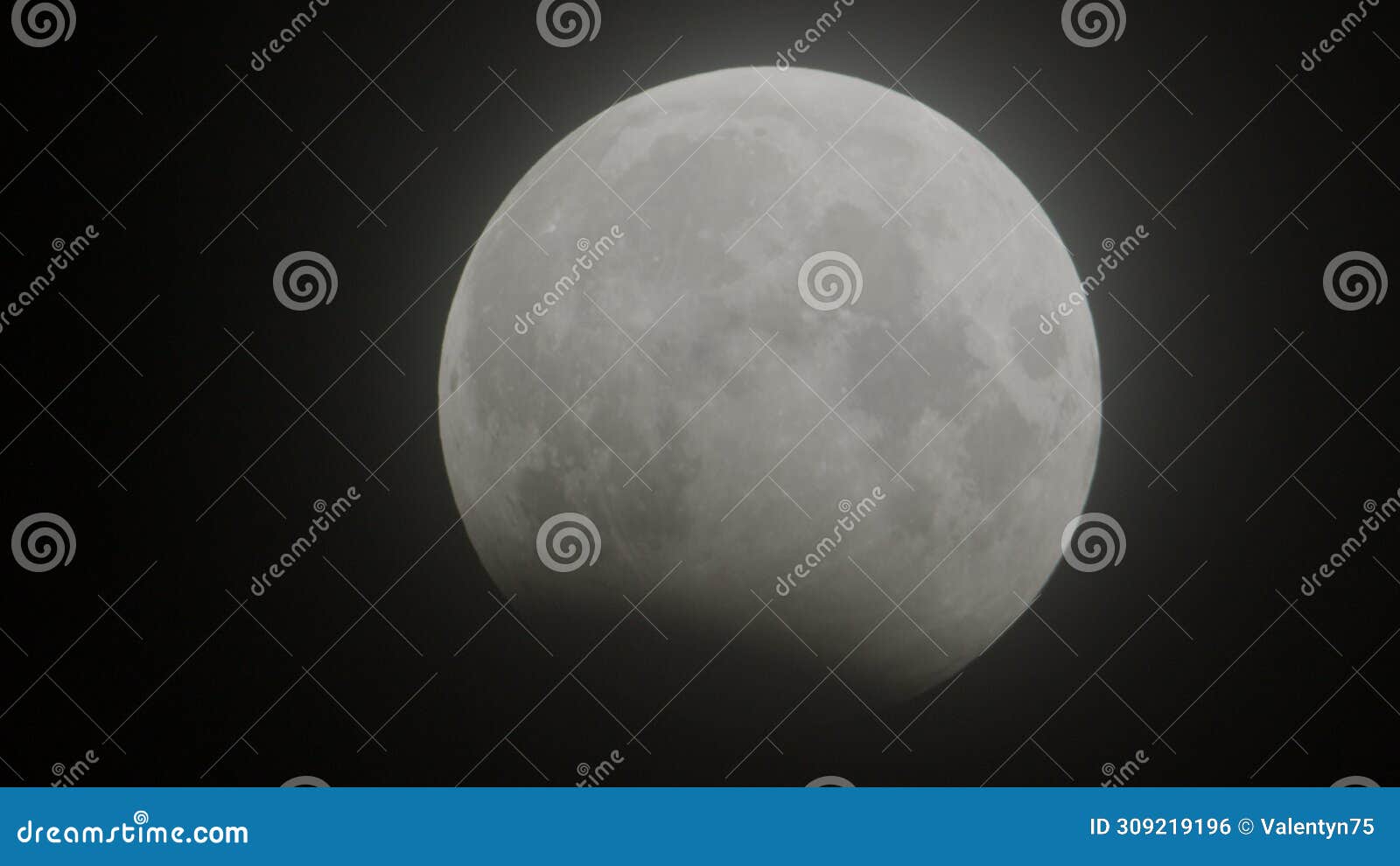 Photograph of Moon - Lunar Eclipse Close Up Stock Photo - Image of ...