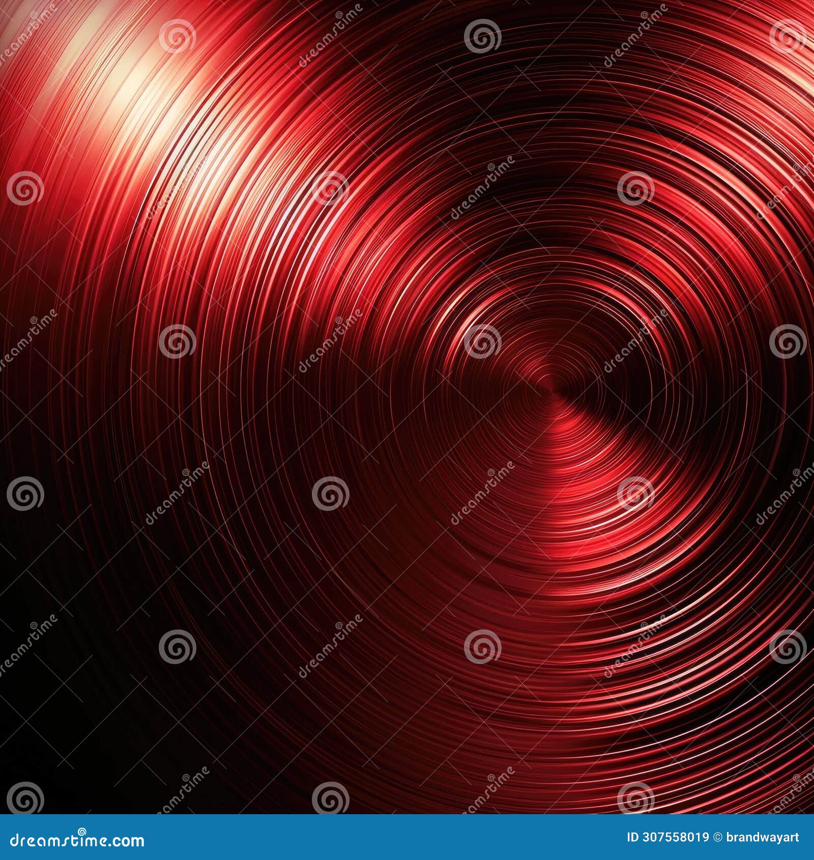 Circular Red Background stock illustration. Illustration of digital ...