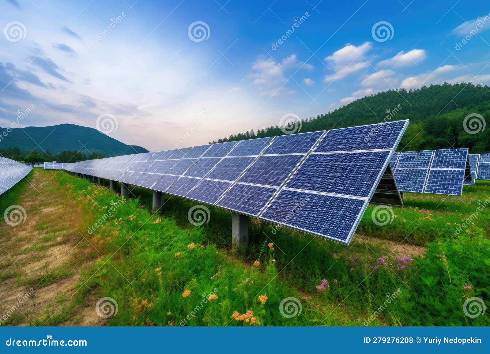 Alternative Energy Sources and Energy Efficiency. Generative AI Stock ...