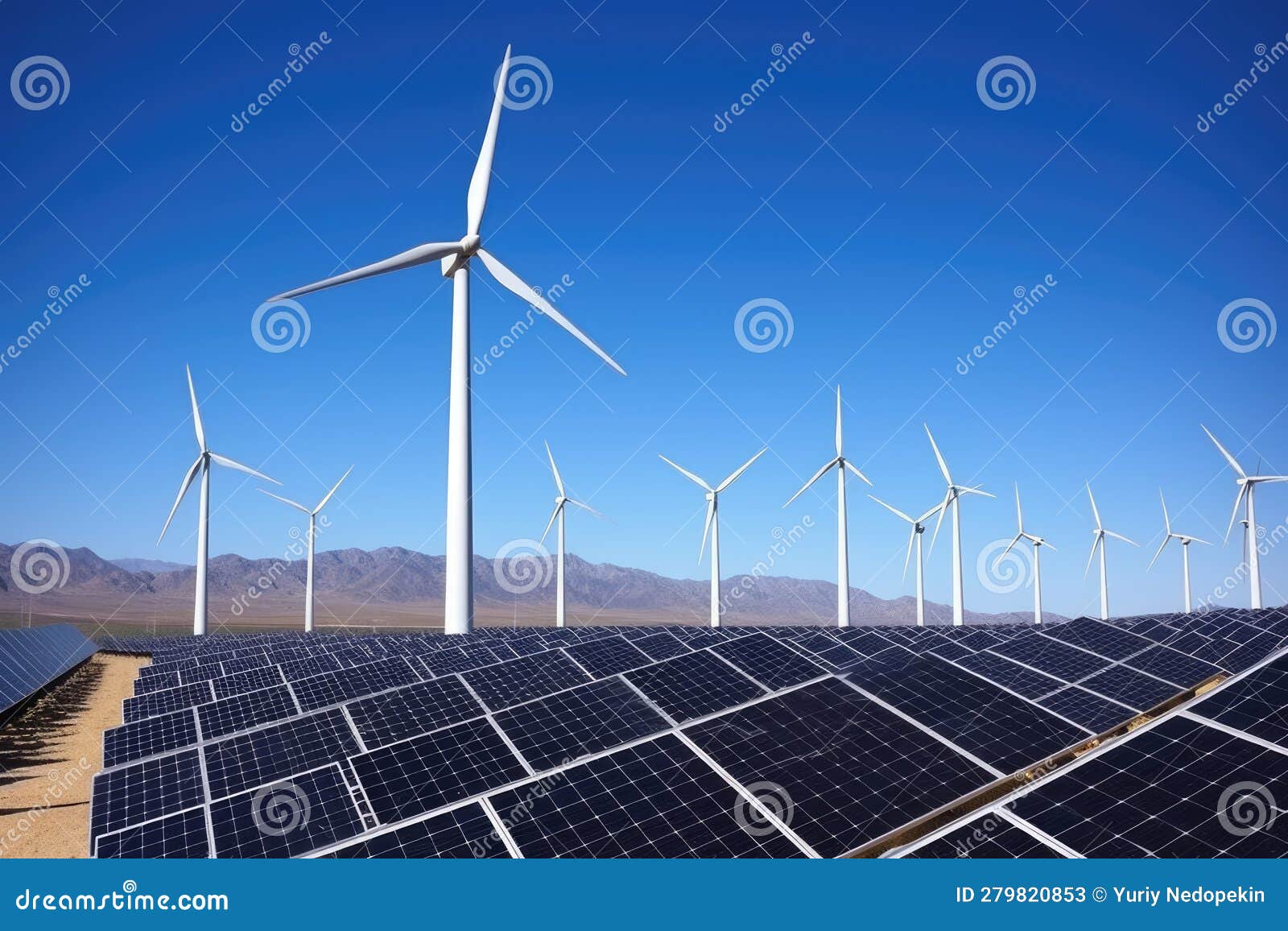 Alternative Energy Sources and Energy Efficiency. Generative AI Stock ...