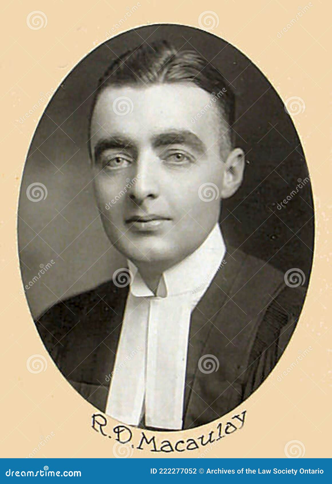 Photograph Of Robert Davy Macaulay Picture. Image: 222277052