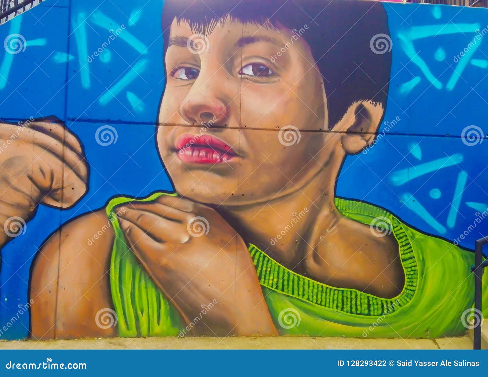 Graffiti editorial photography. Image of michael, female - 128293422