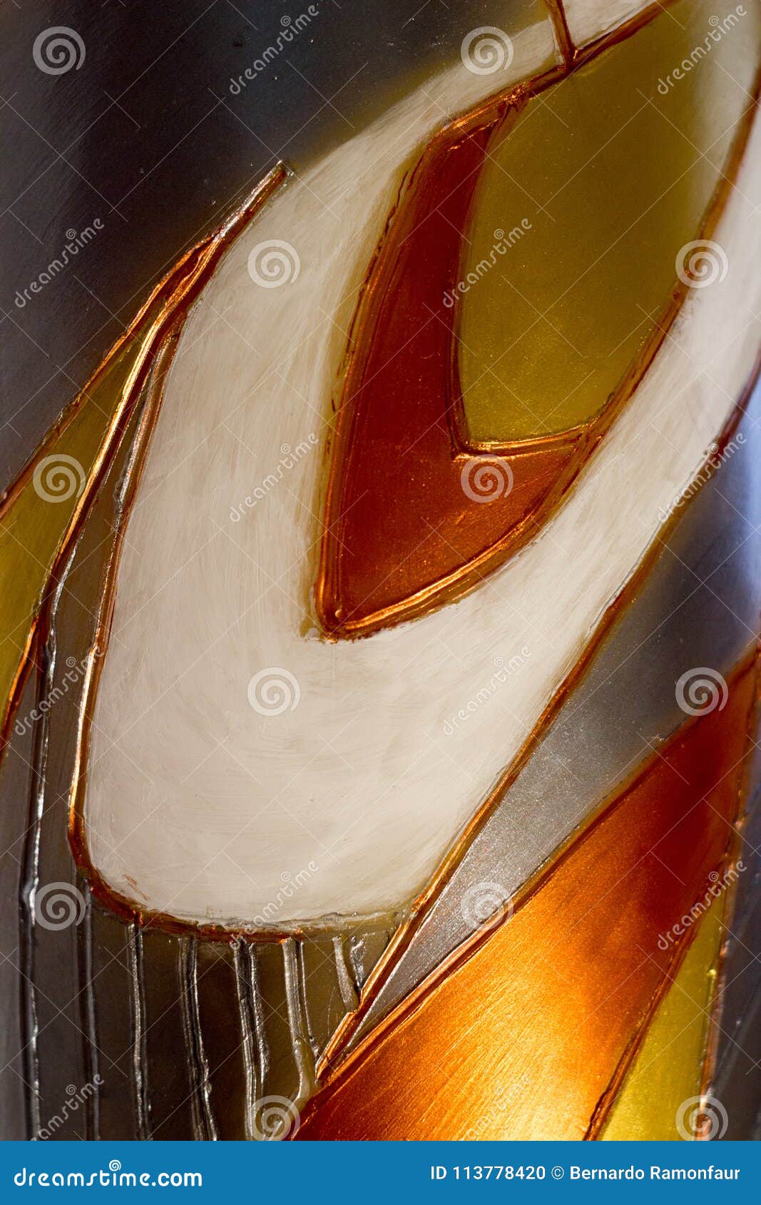 Metallic abstract figures stock photo. Image of photograph - 113778420