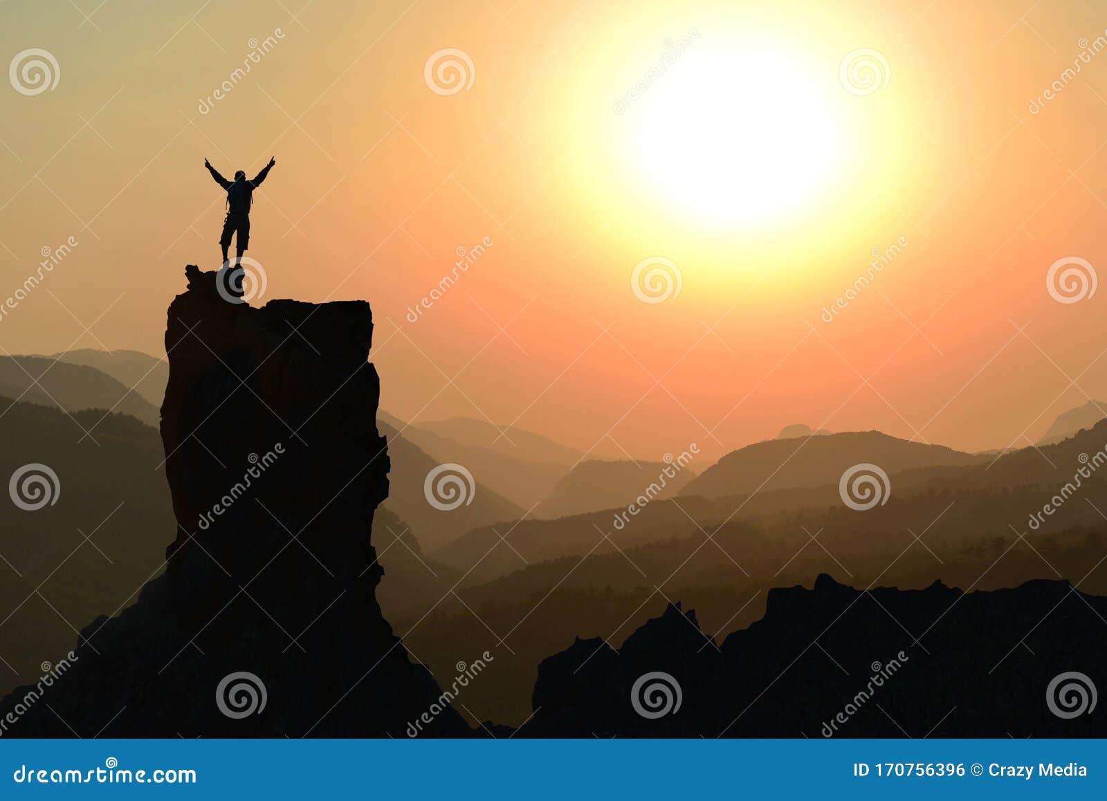 A Photograph of a Successful Person`s Hardworking, Determined and ...