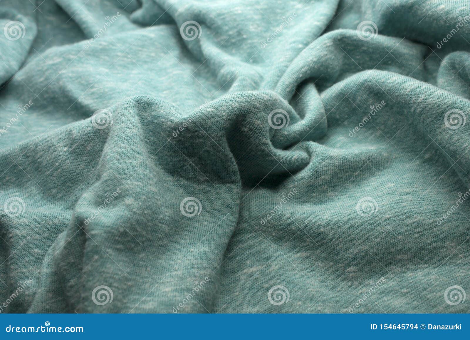 Turquoise fabric stock photo. Image of surface, sewing - 154645794