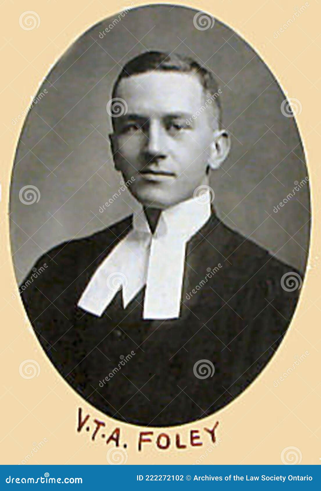 Photograph Of Vincent Thomas Aloysius Foley Picture. Image: 222272102