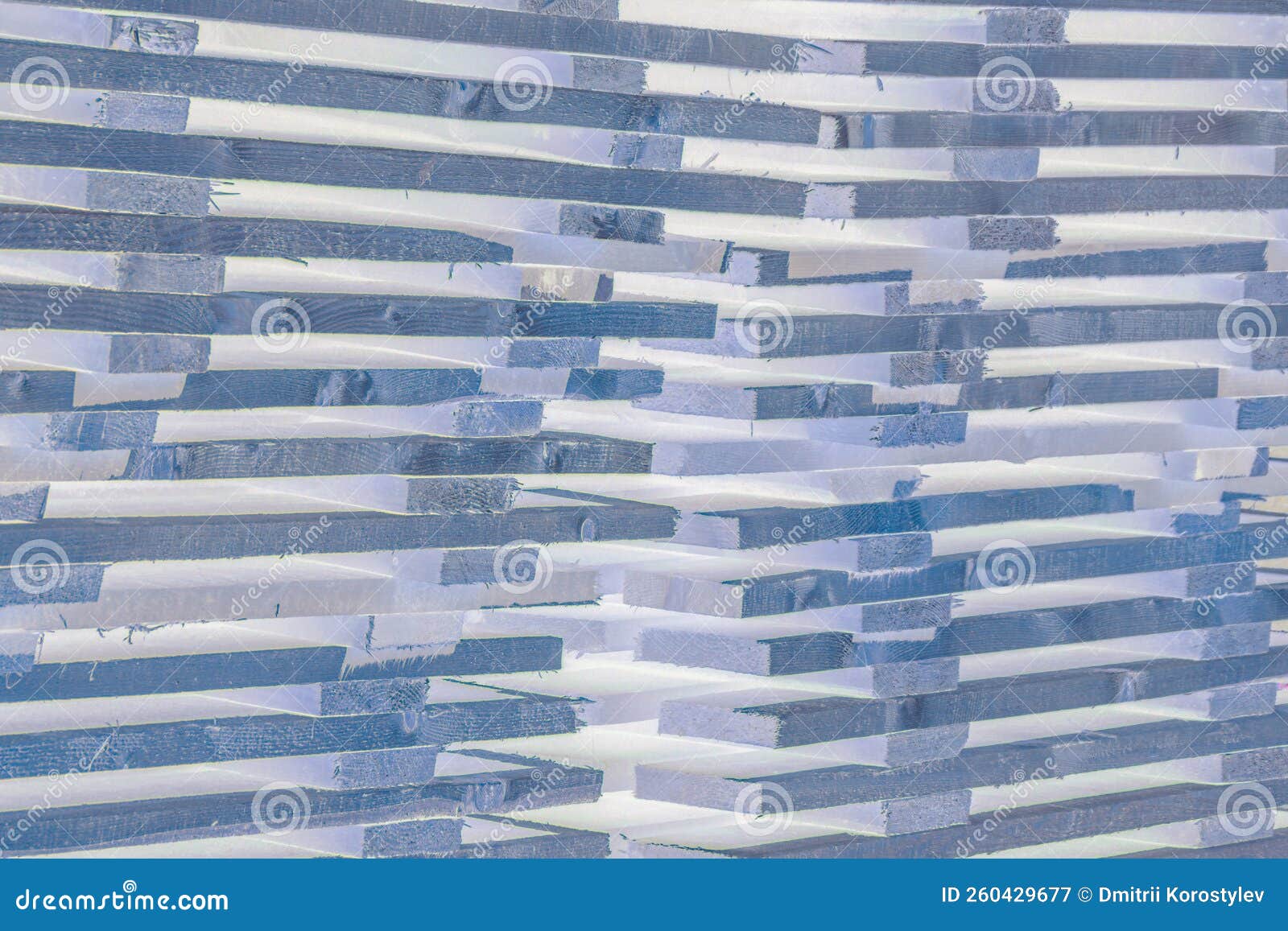 Photograph of a Warehouse in Inverted Colors Formed during the Spectral ...