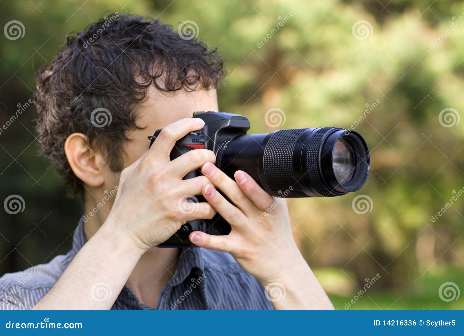 Photographer stock photo. Image of human, occupation - 14216336