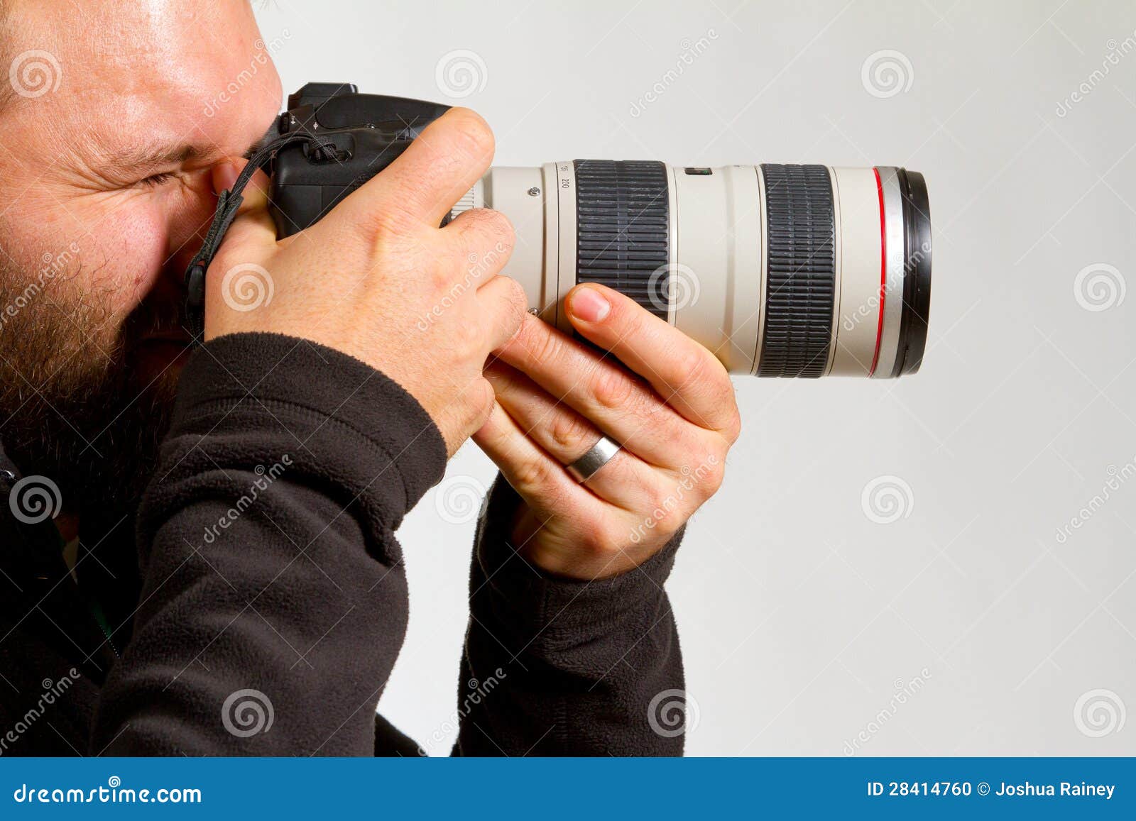 Photographer and Camera stock photo. Image of black, space - 28414760