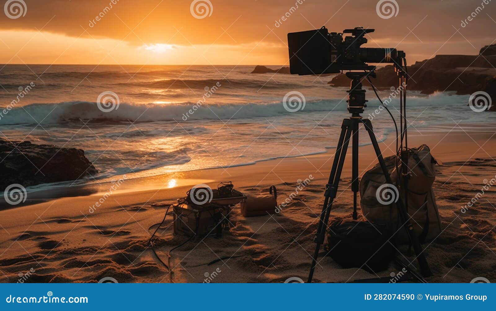 Photographer Captures Stunning Sunset Over Coastline with Canon Camera ...