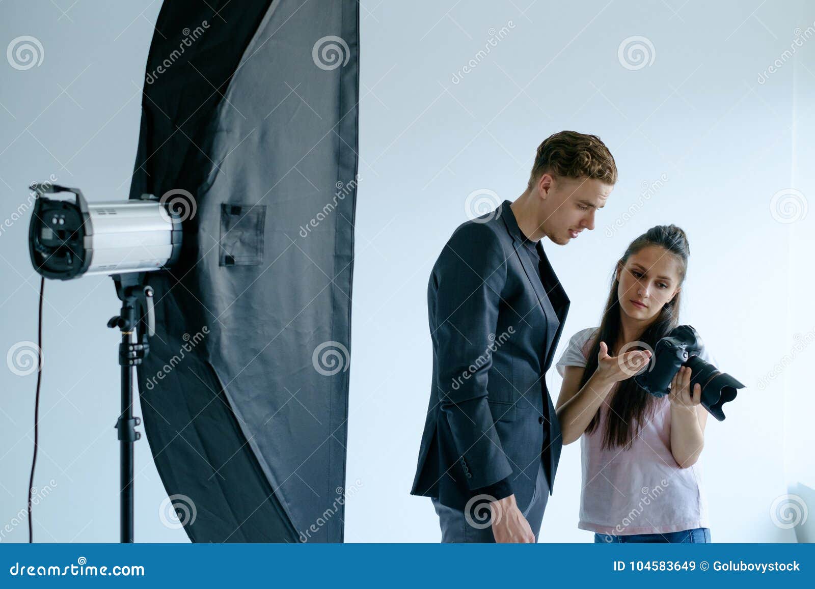 Photographer Directions Creative Ideas Concept Stock Image - Image of ...