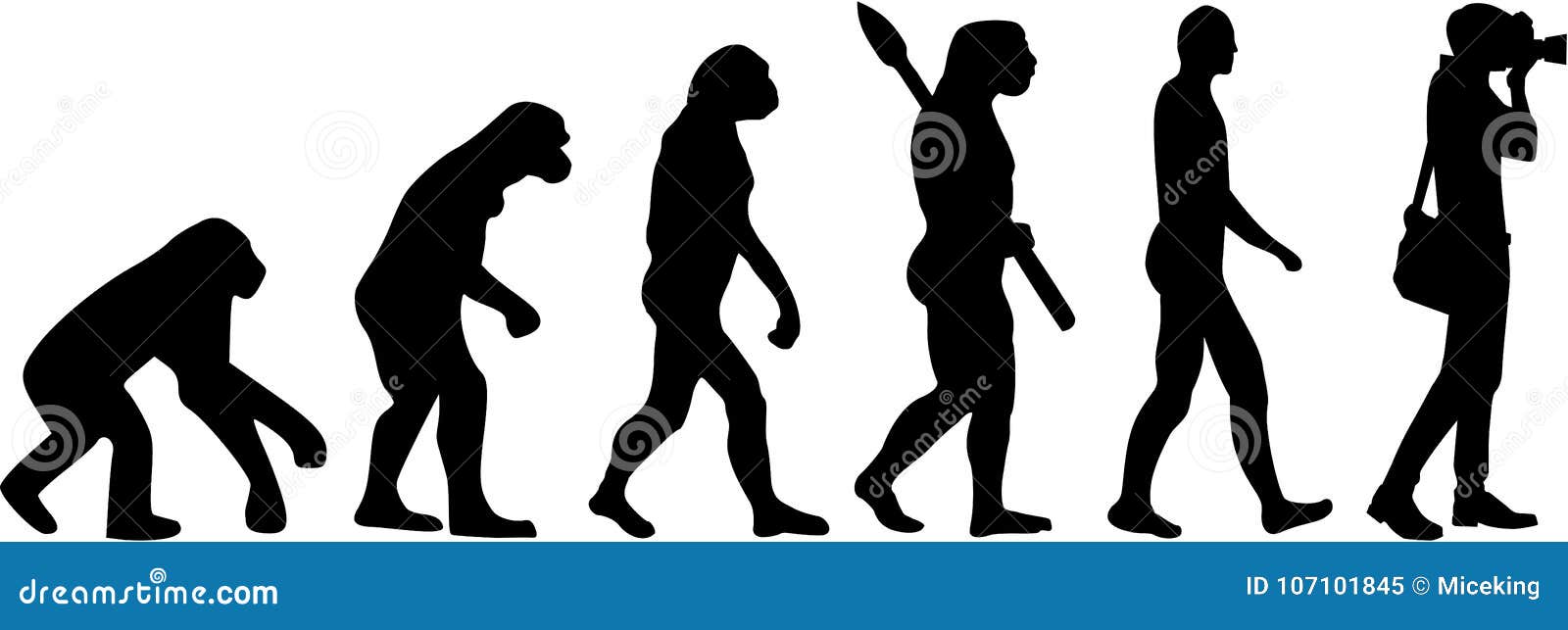 Photographer Evolution Vector Stock Vector - Illustration of ...