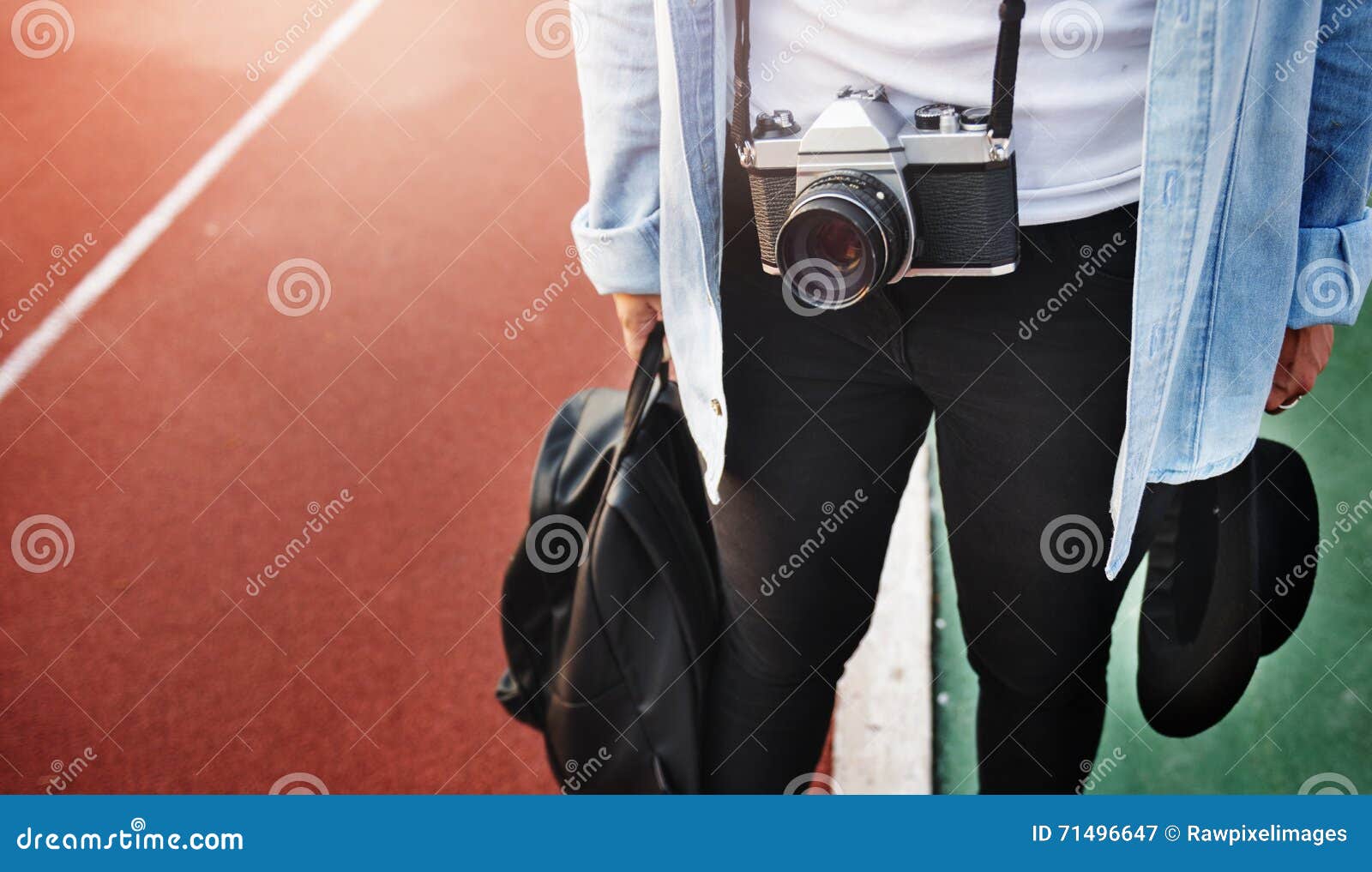 Photographer Hobby Recreation Style Leisure Concept Stock Image - Image ...