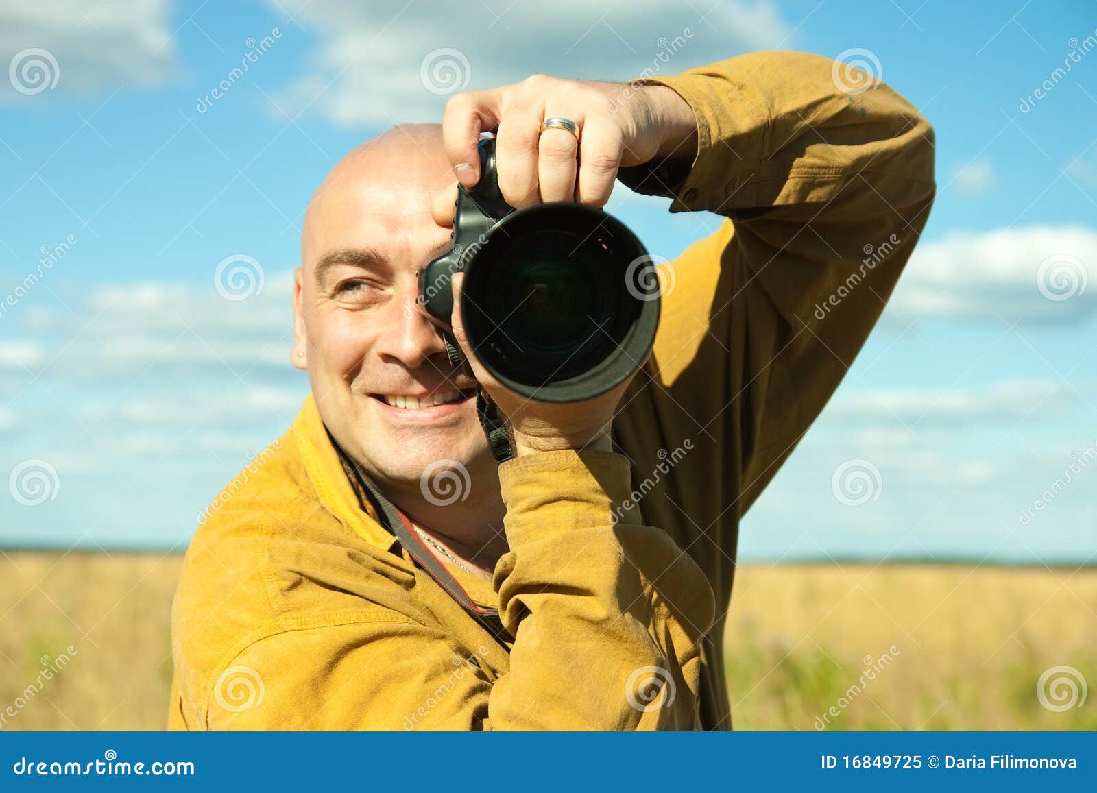 Photographer man stock image. Image of lifestyle, hobby - 16849725