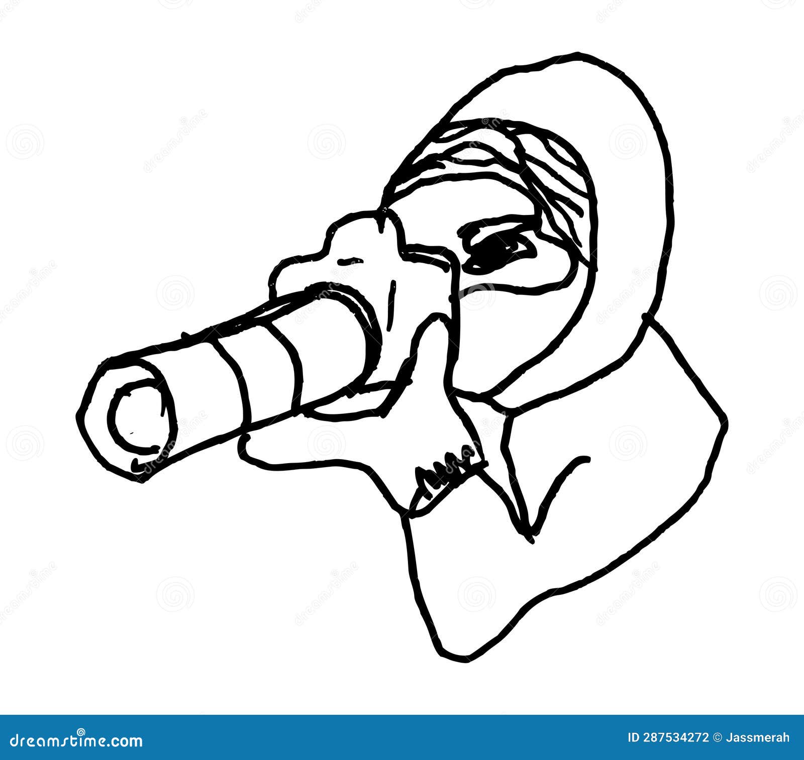 Photographer Man, Simple Hand Draw Sketch Vector, Isolated on White ... Photographer Man, Simple Hand Draw Sketch Vector, Isolated on White ...