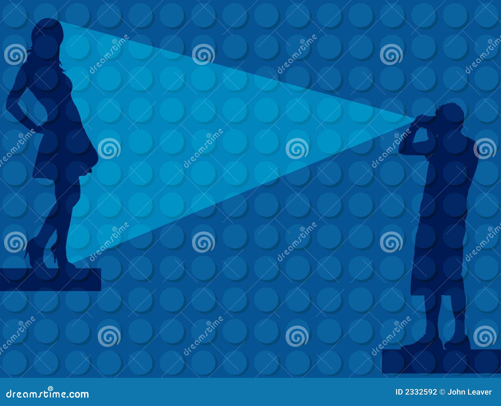 Photographer and model stock vector. Illustration of female - 2332592