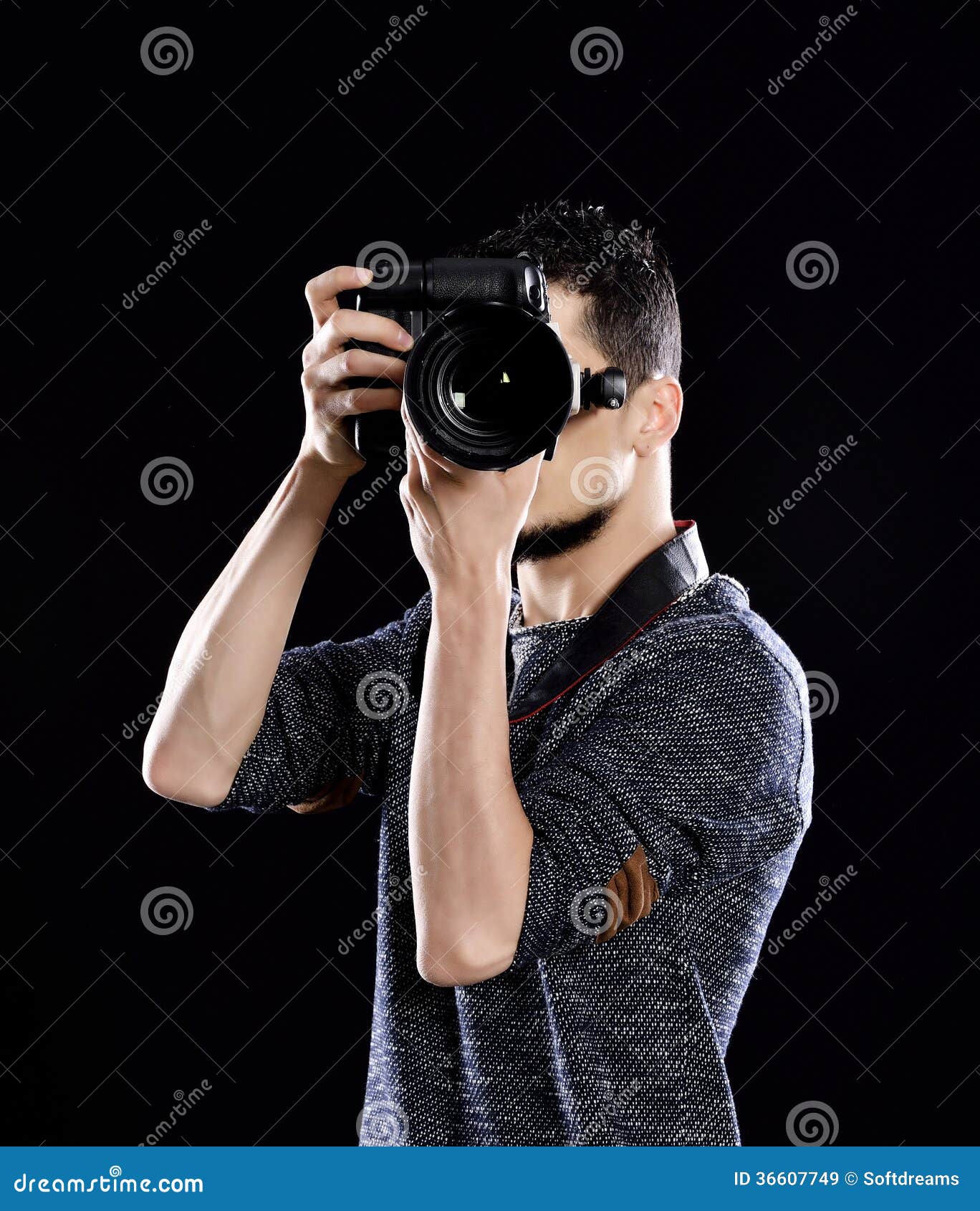 Photographer stock image. Image of background, busy, photographer ...