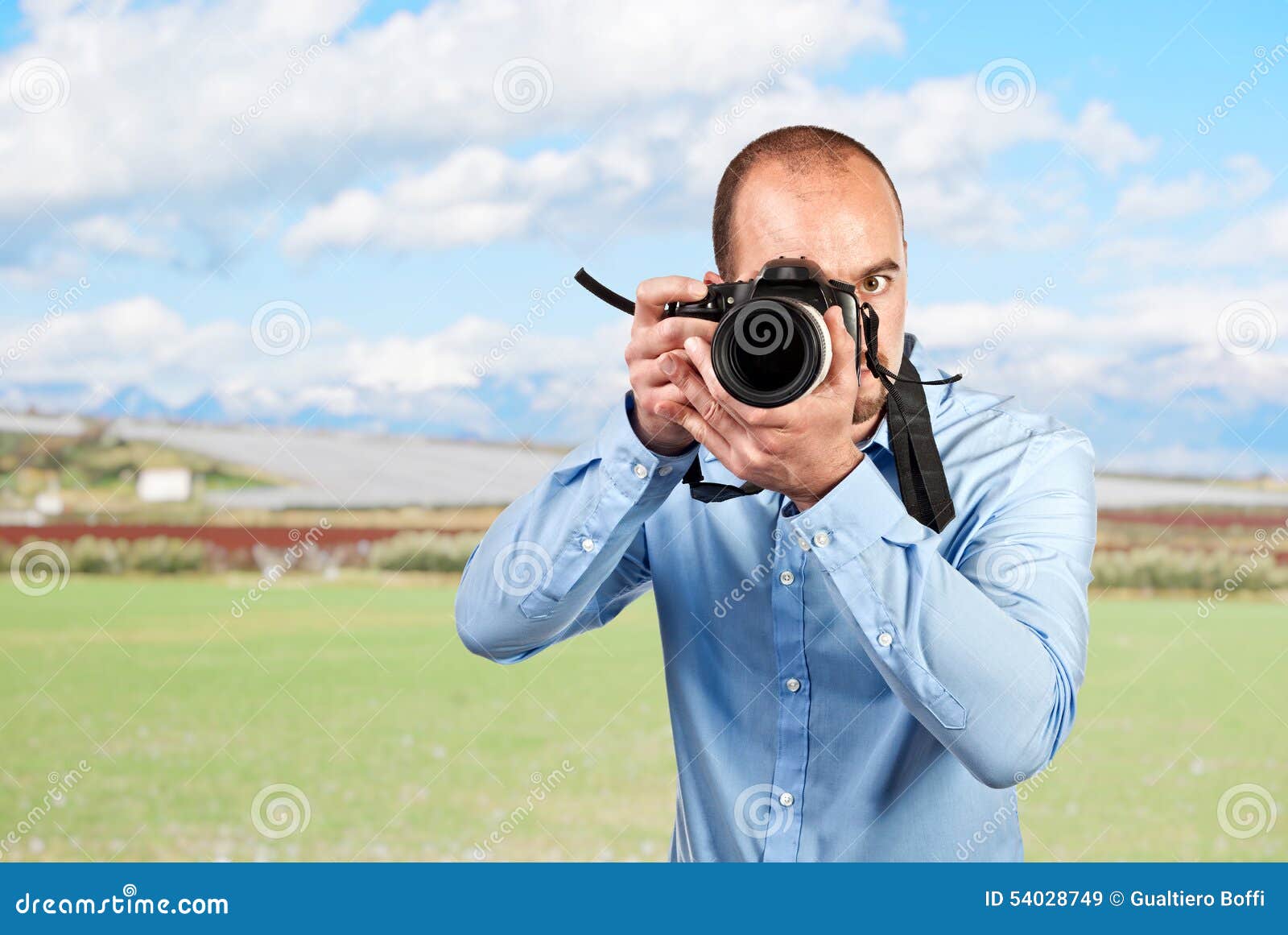 Photographer stock image. Image of photographer, scenery - 54028749
