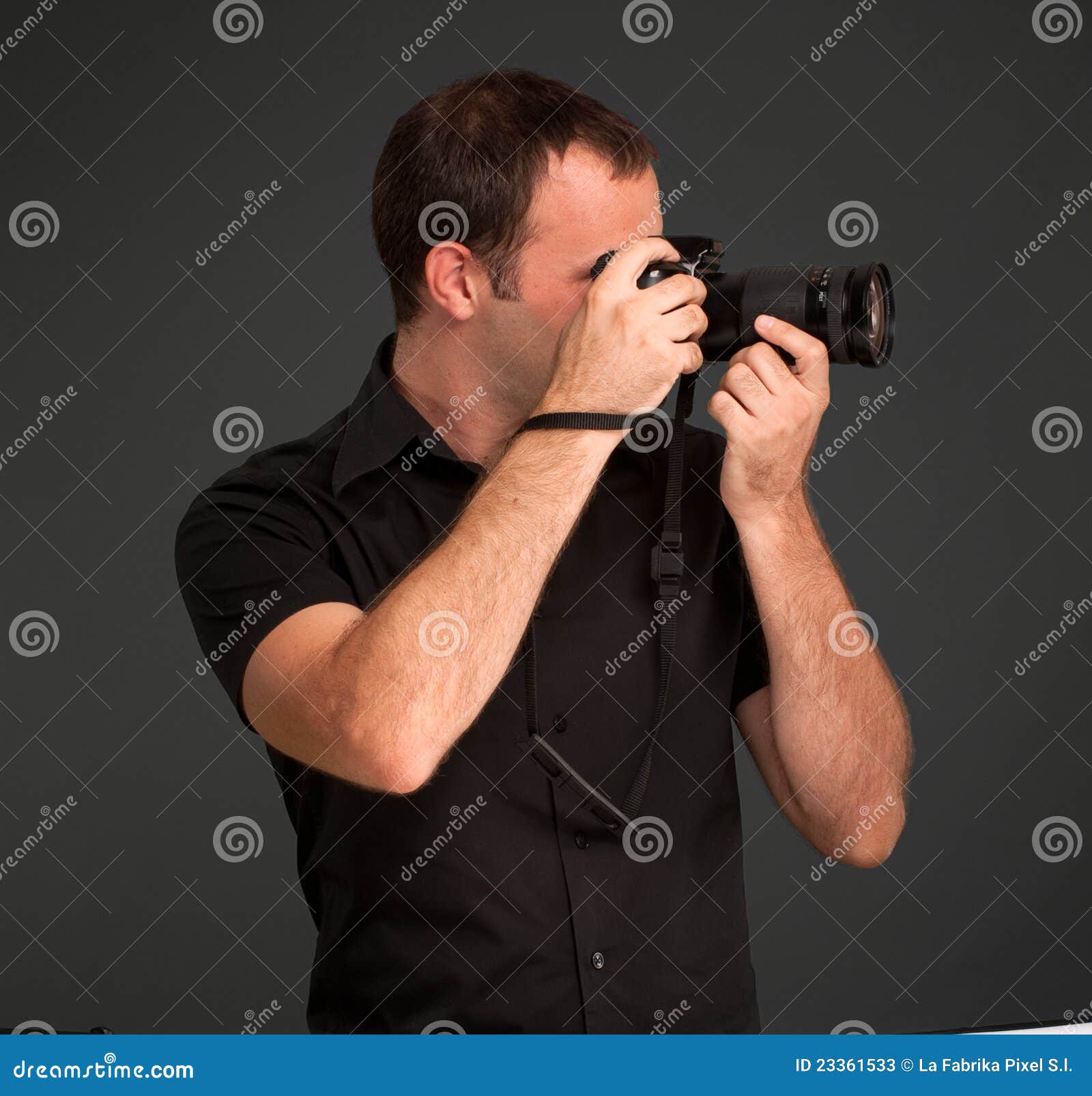 Photographer profile stock image. Image of studio, photographic - 23361533