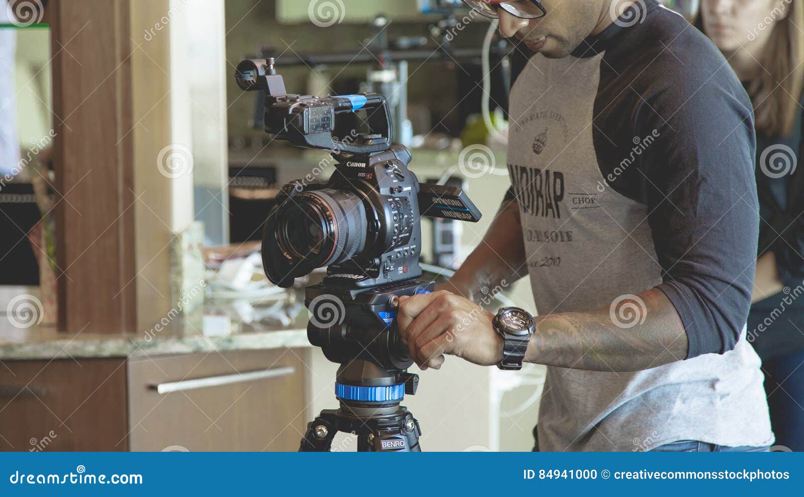 Photographer Setting Up Picture. Image: 84941000