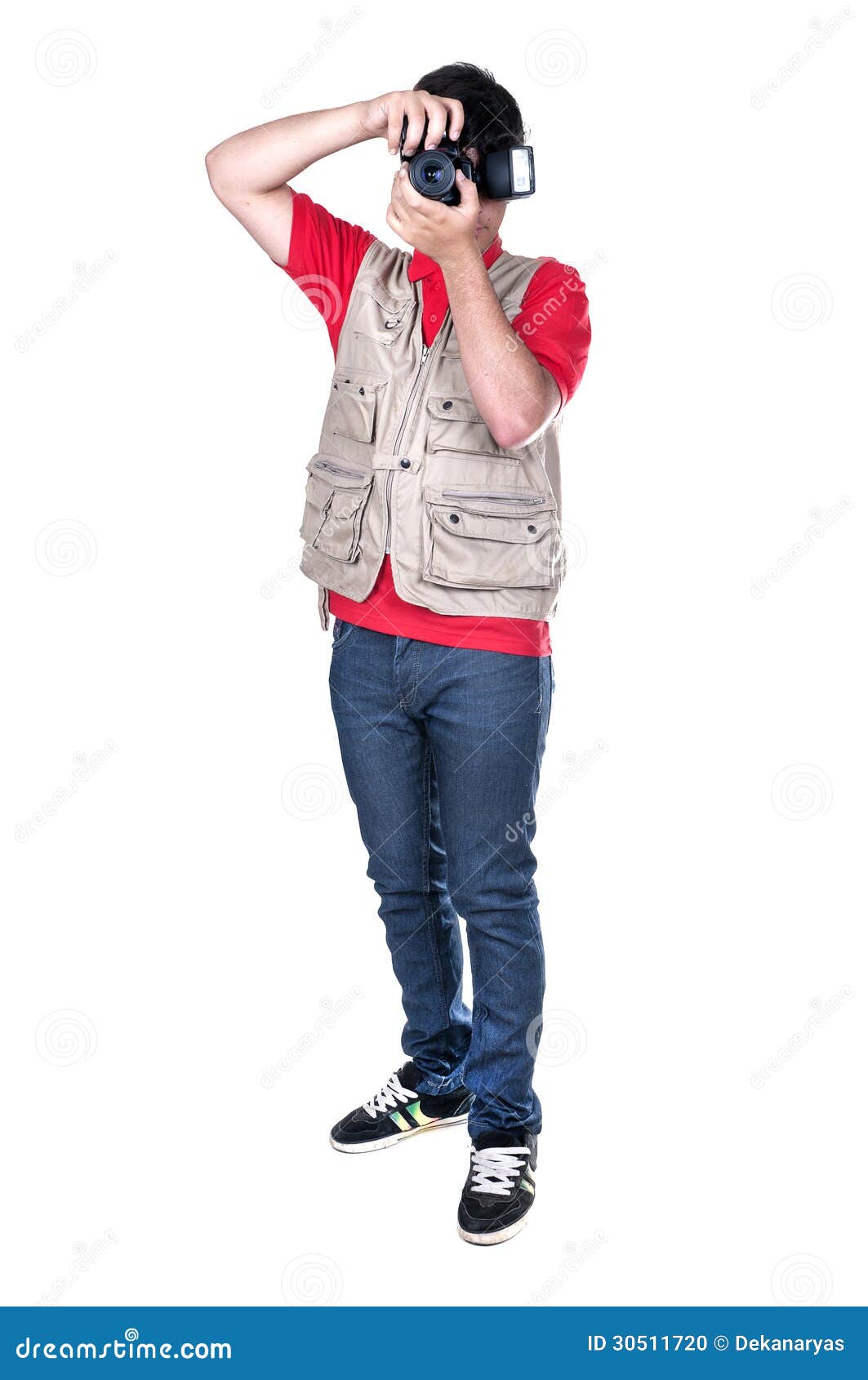 Photographer standing stock photo. Image of lifestyle - 30511720