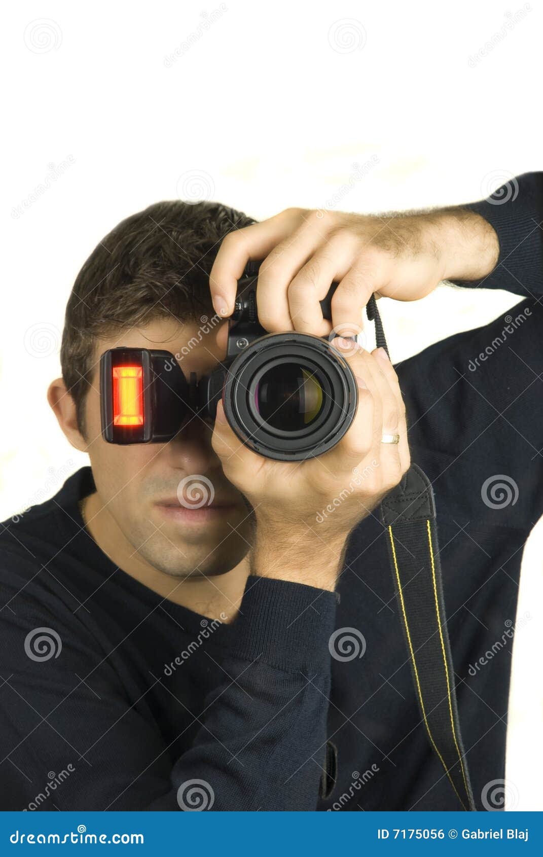 Photographer Taking a Photo Stock Photo - Image of closeup, photograph ...