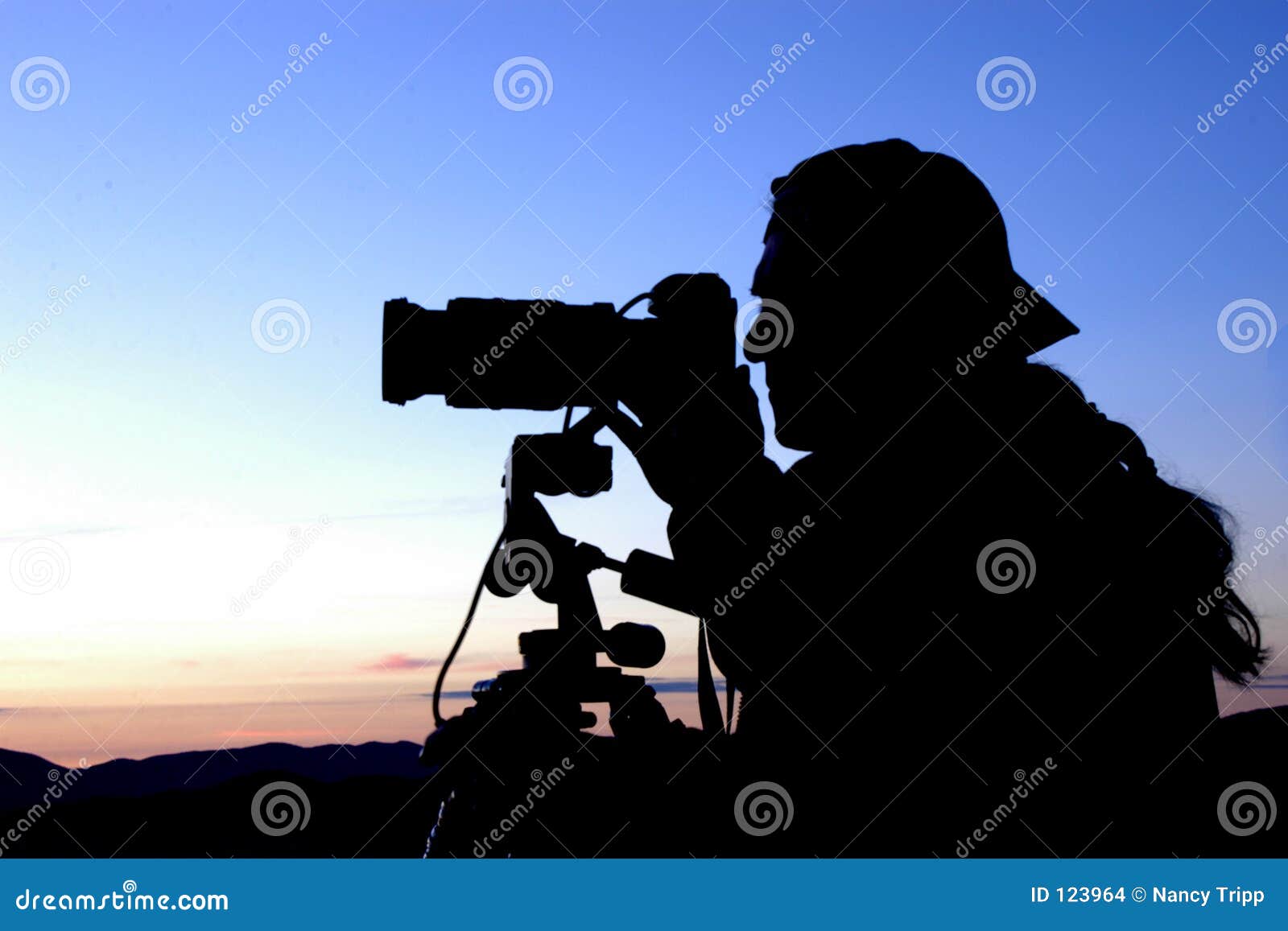 Photographer at work stock photo. Image of smoky, professional - 123964