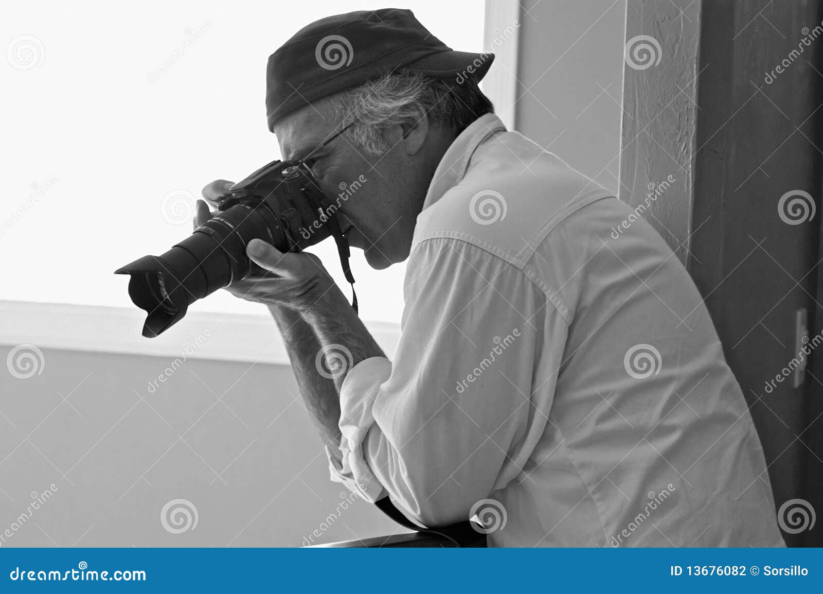 Photographer working stock photo. Image of sunlight, looking - 13676082