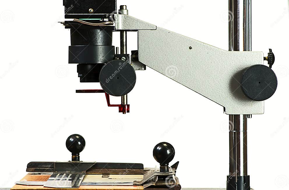 Photographic enlarger stock photo. Image of photographer - 8635840
