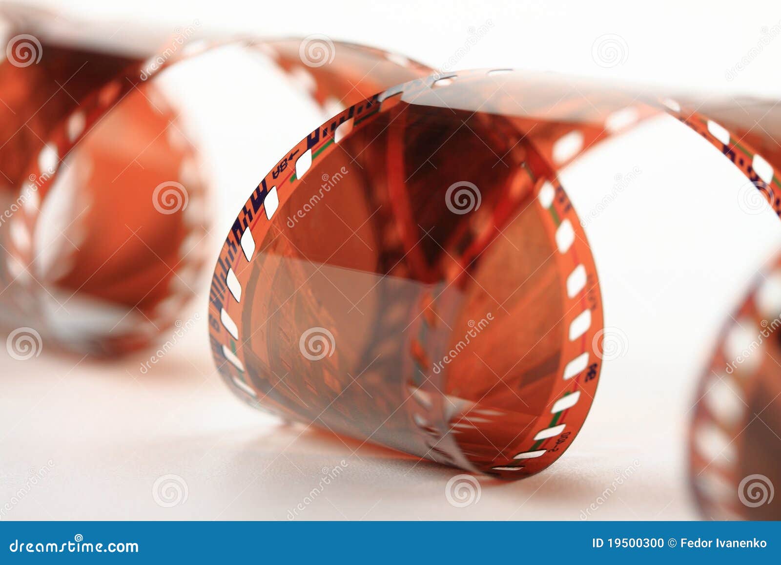 Photographic film stock photo. Image of negatives, helix - 19500300