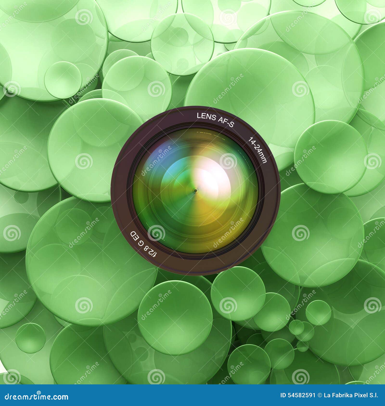 Photographic Green Background Stock Illustration - Illustration of ...