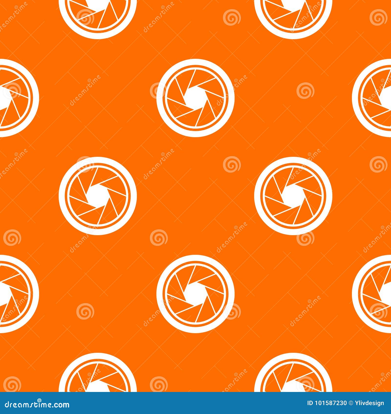 Photographic Objective Pattern Seamless Stock Vector - Illustration of ...