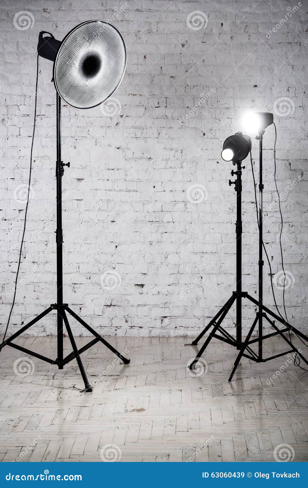 Photographic Studio with Equipment and Accessories Stock Image - Image ...