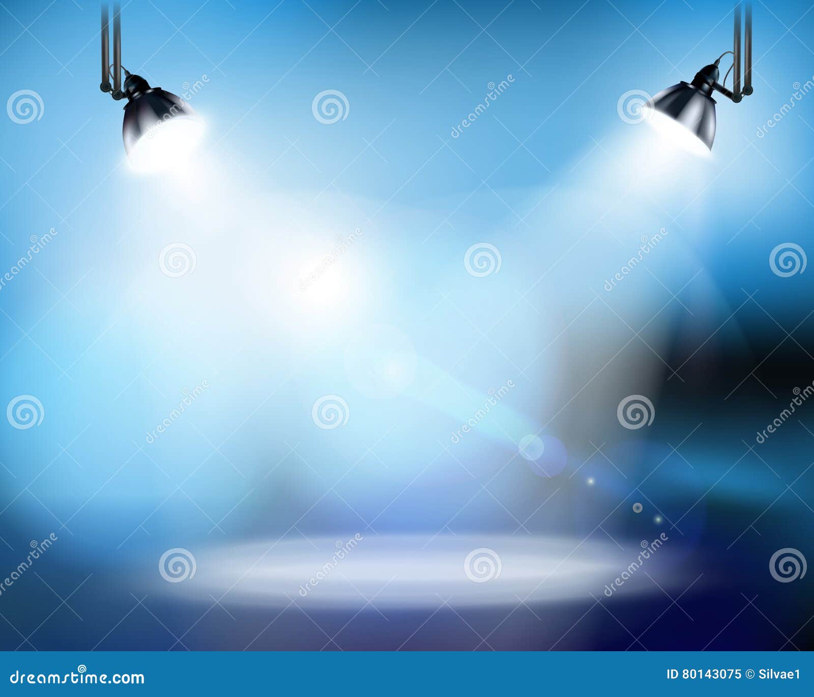 Photographic Studio. Vector Illustration Stock Vector - Illustration of ...