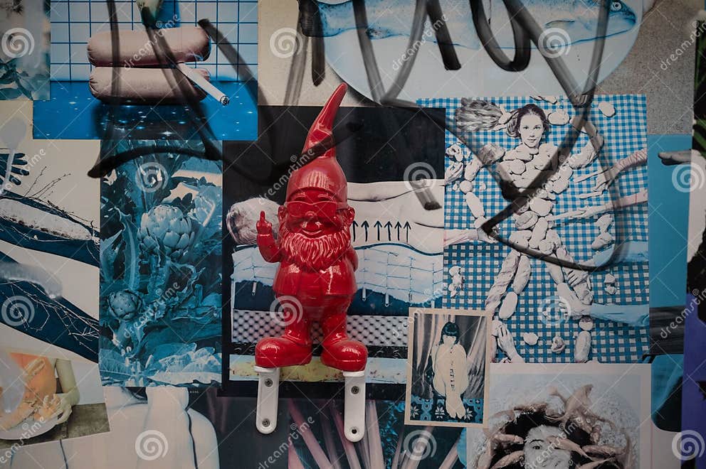 Abstract Sideboard Showcase of a Red Dwarf Doing the Comb Editorial ...