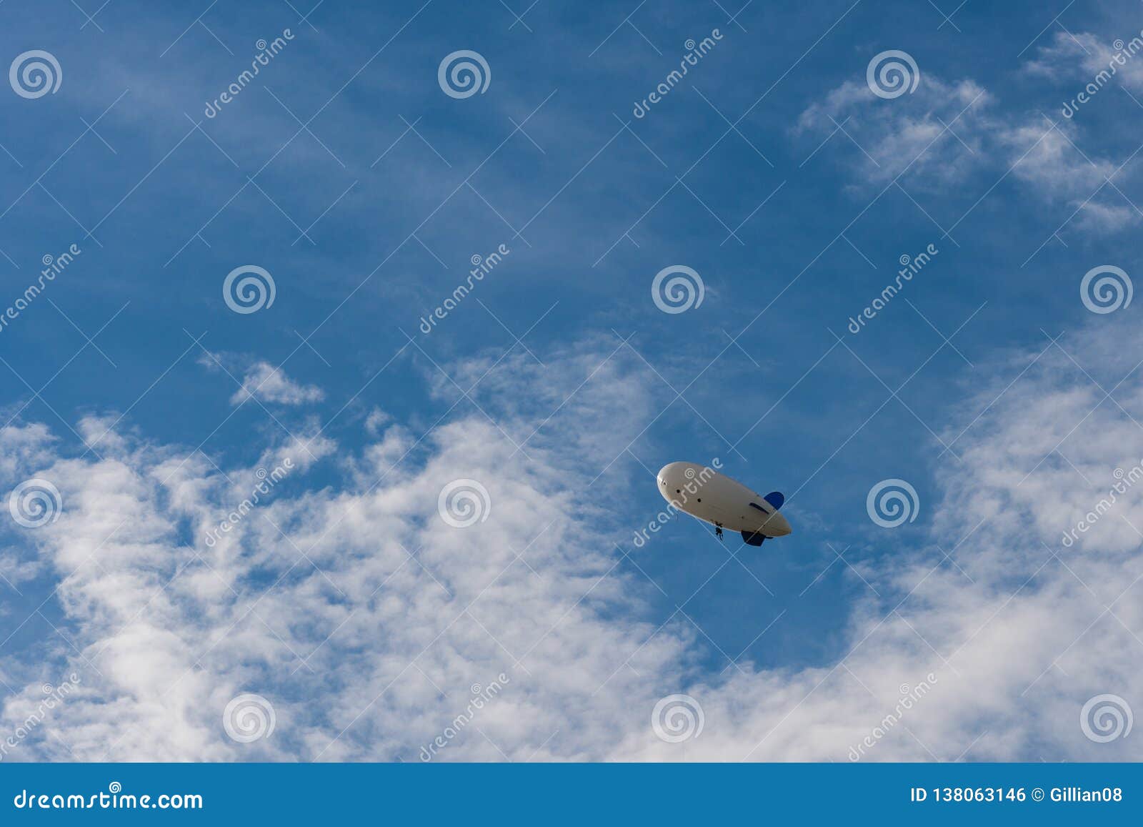 Photography Blimp in the Sky Stock Photo - Image of technology, aerial ...