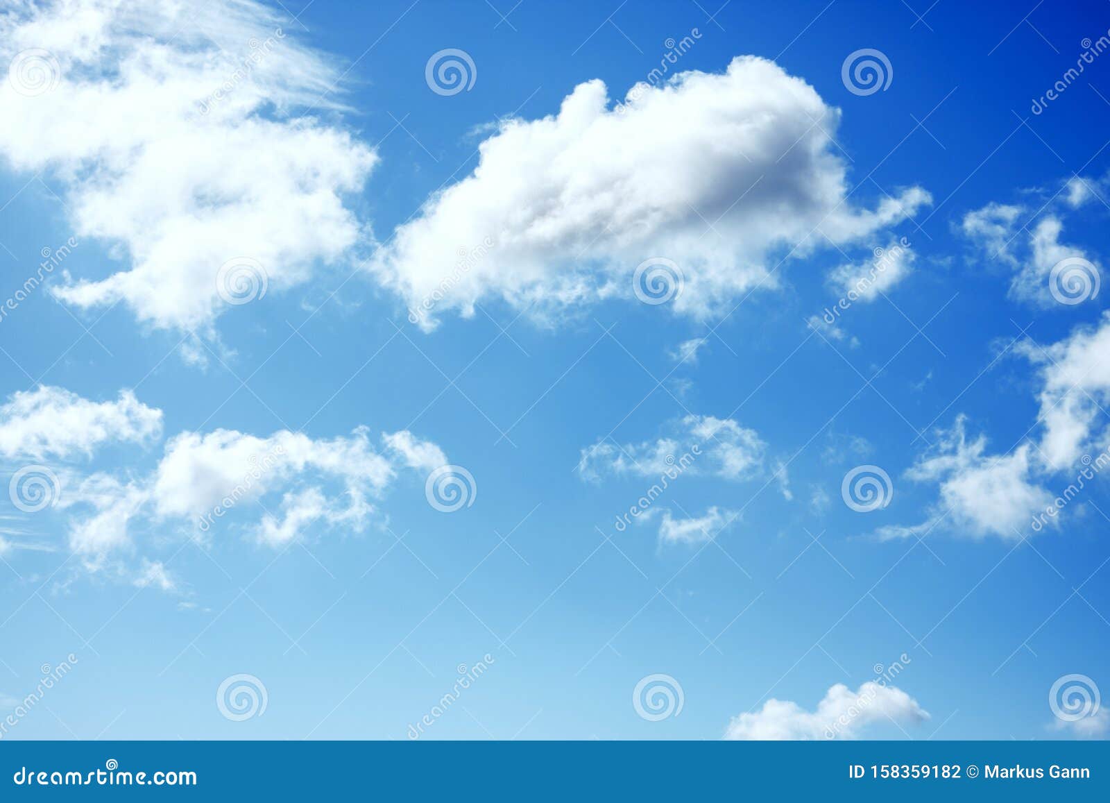 Blue sky texture stock photo. Image of cloud, seasonal - 158359182