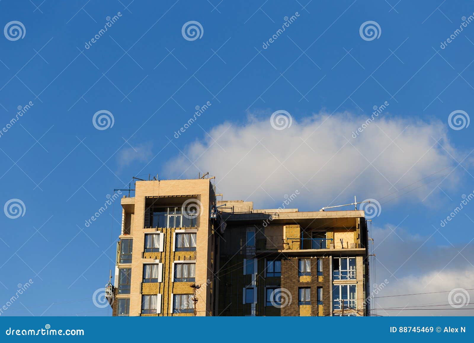 Photography of Building with Windows Stock Image - Image of facade ...