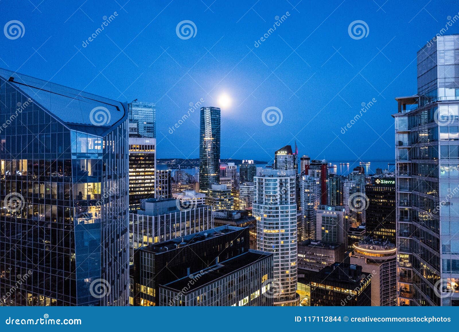Photography Of Buildings During Night Time Picture. Image: 117112844