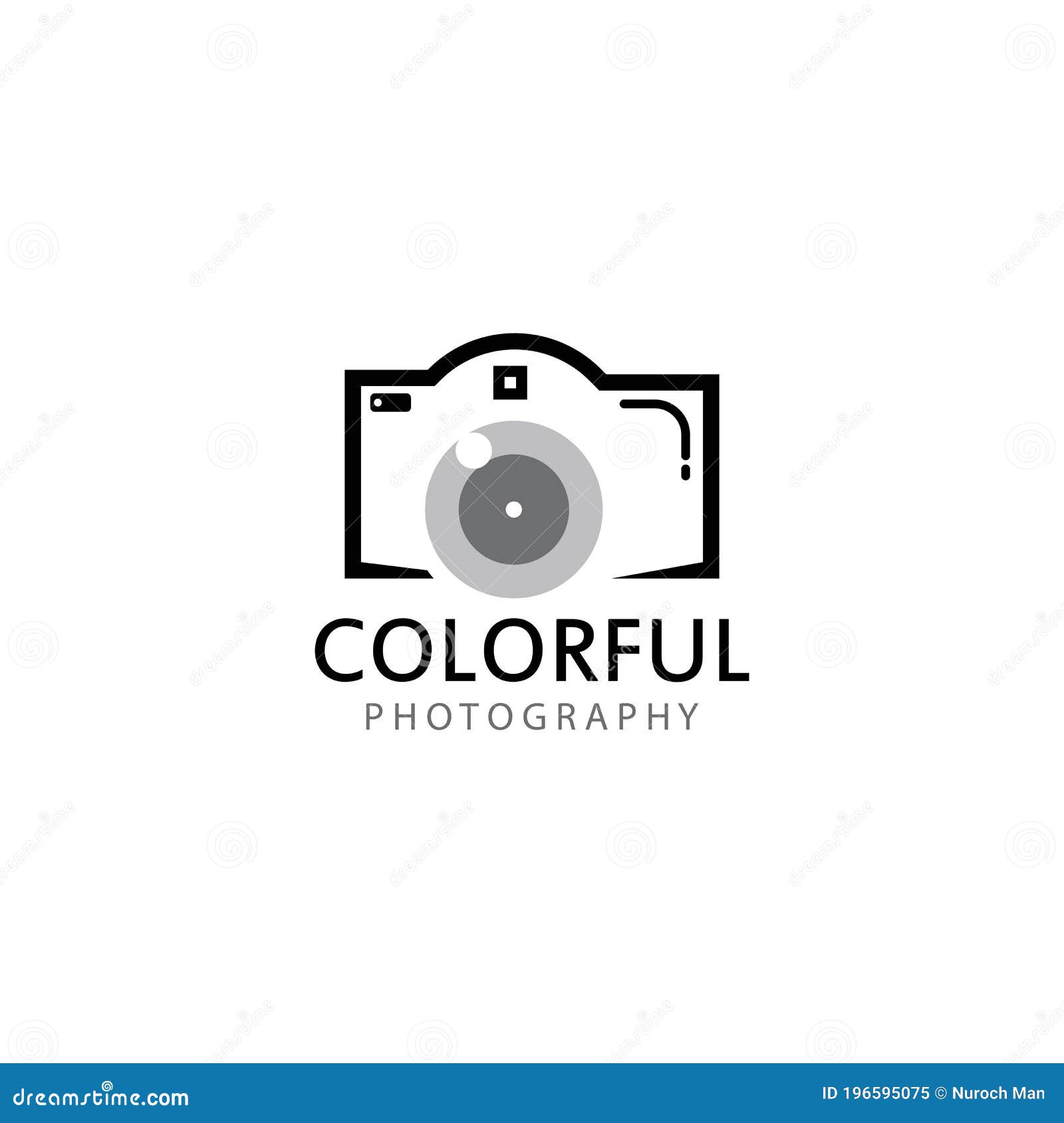 Photography Camera Lens Logo Design Vector. Stock Vector - Illustration ...