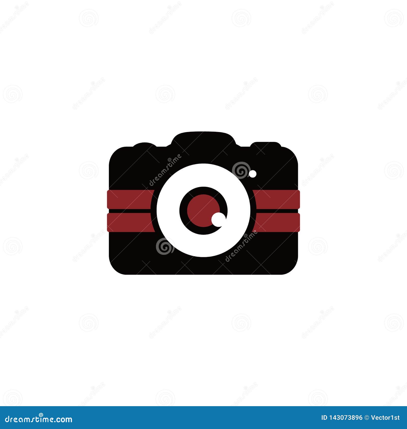 Photography camera sign stock vector. Illustration of modern - 143073896