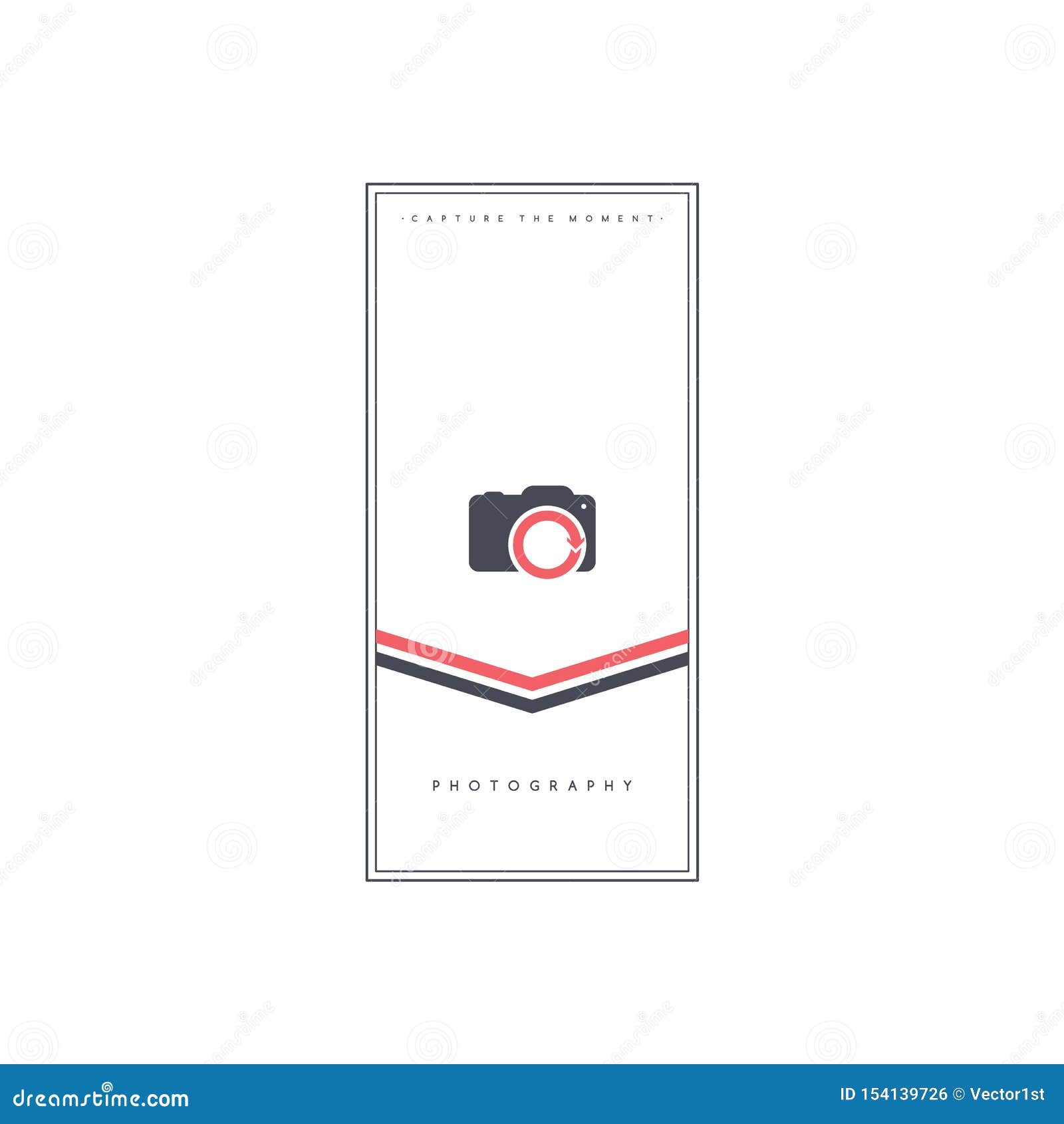 Photography Camera Theme Flyer Brochure Poster Template Vector Stock ...