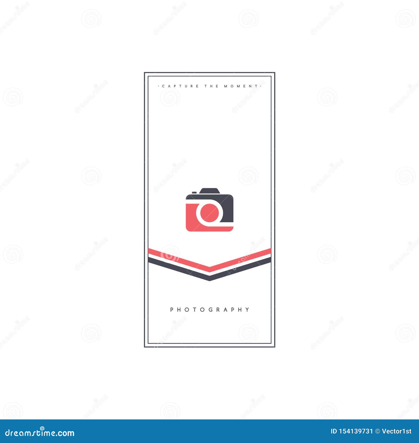 Photography Camera Theme Flyer Brochure Poster Template Vector Stock ...