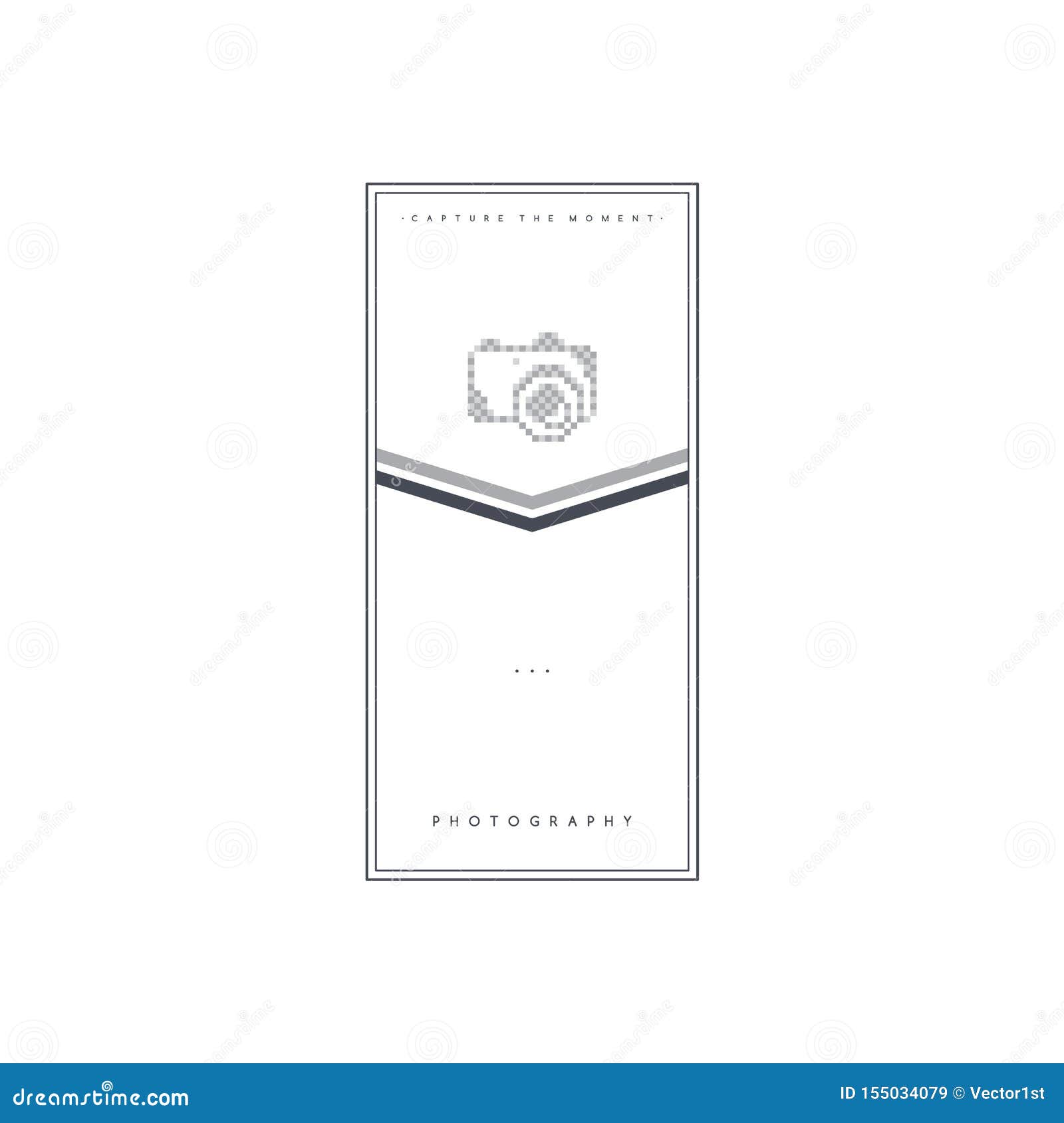 Photography Camera Theme Flyer Brochure Poster Template Vector Stock ...