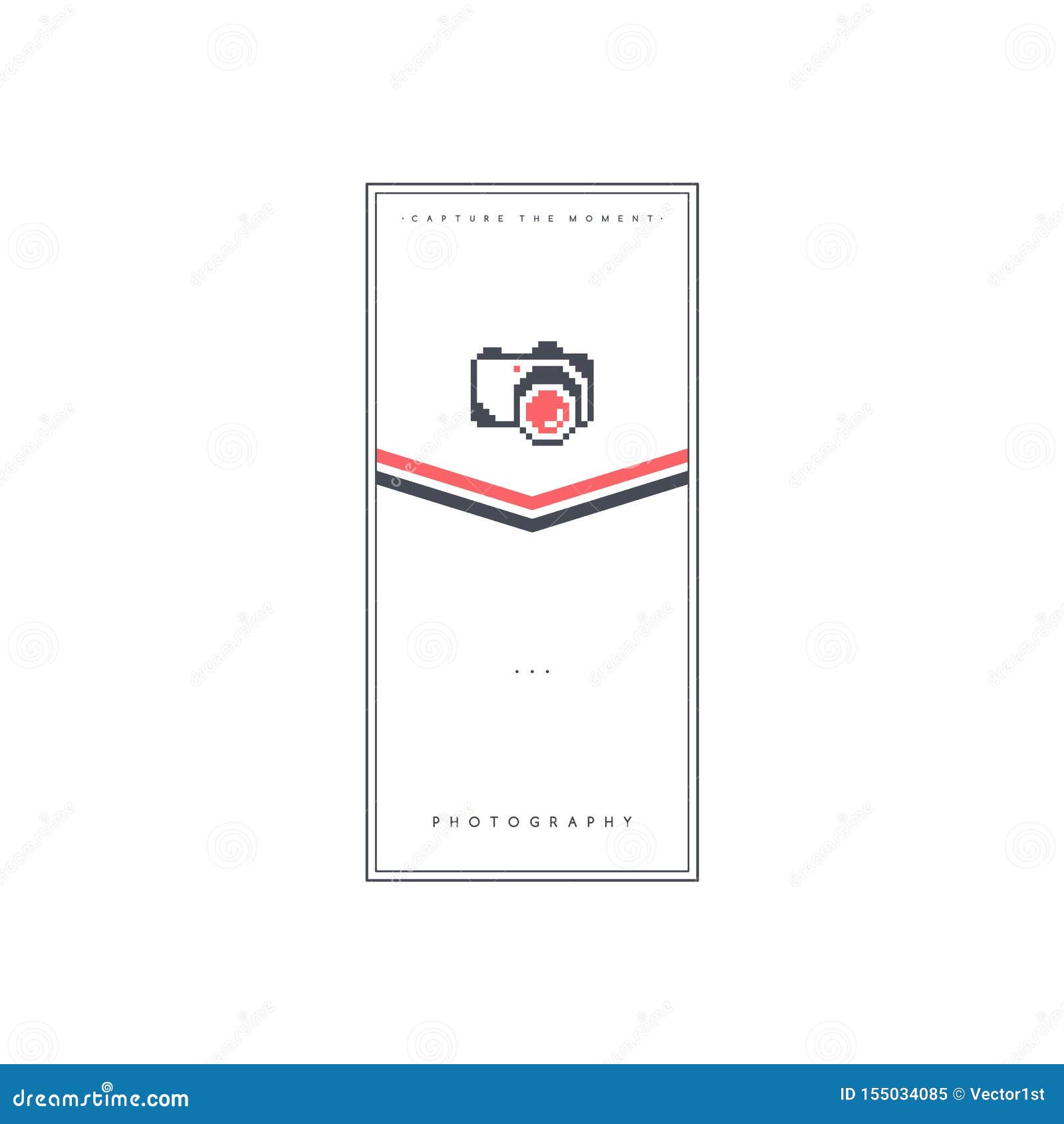 Photography Camera Theme Flyer Brochure Poster Template Vector Stock ...