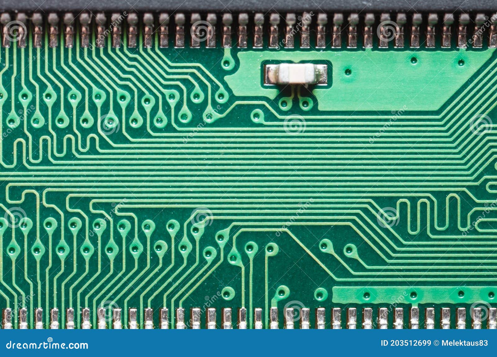 Photography of Computer Electronic Circuit Board Stock Image - Image of ...