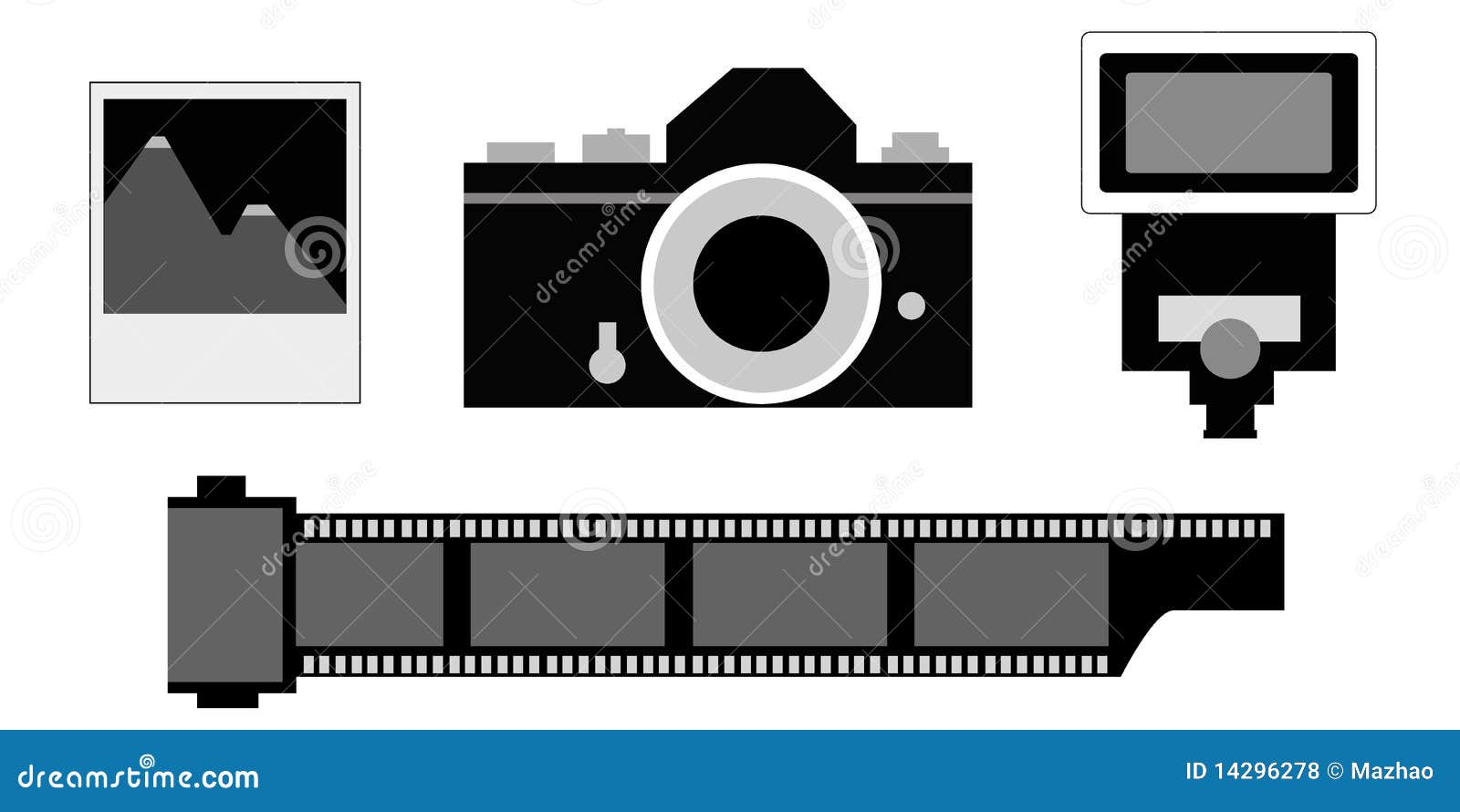 Photography elements stock vector. Illustration of light - 14296278