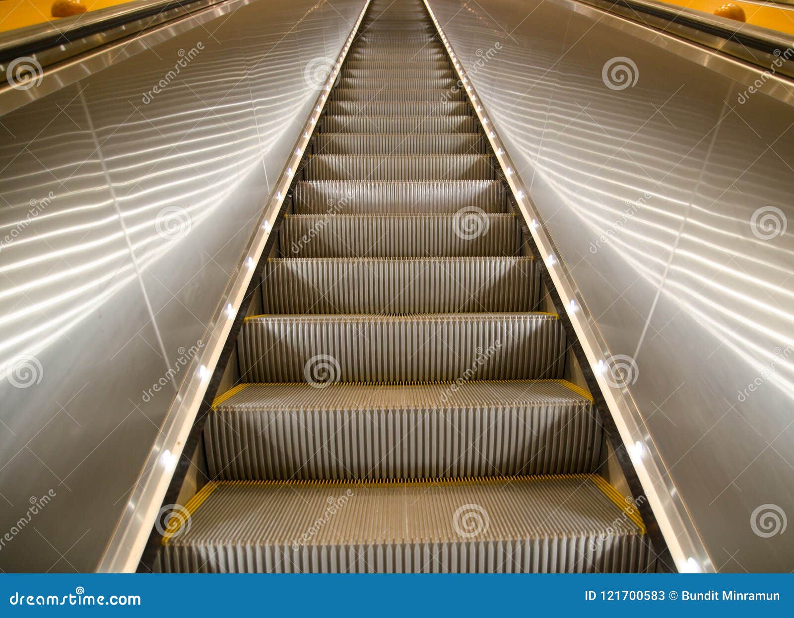 A Photography of Escalator Pattern for Background. Stock Image - Image ...