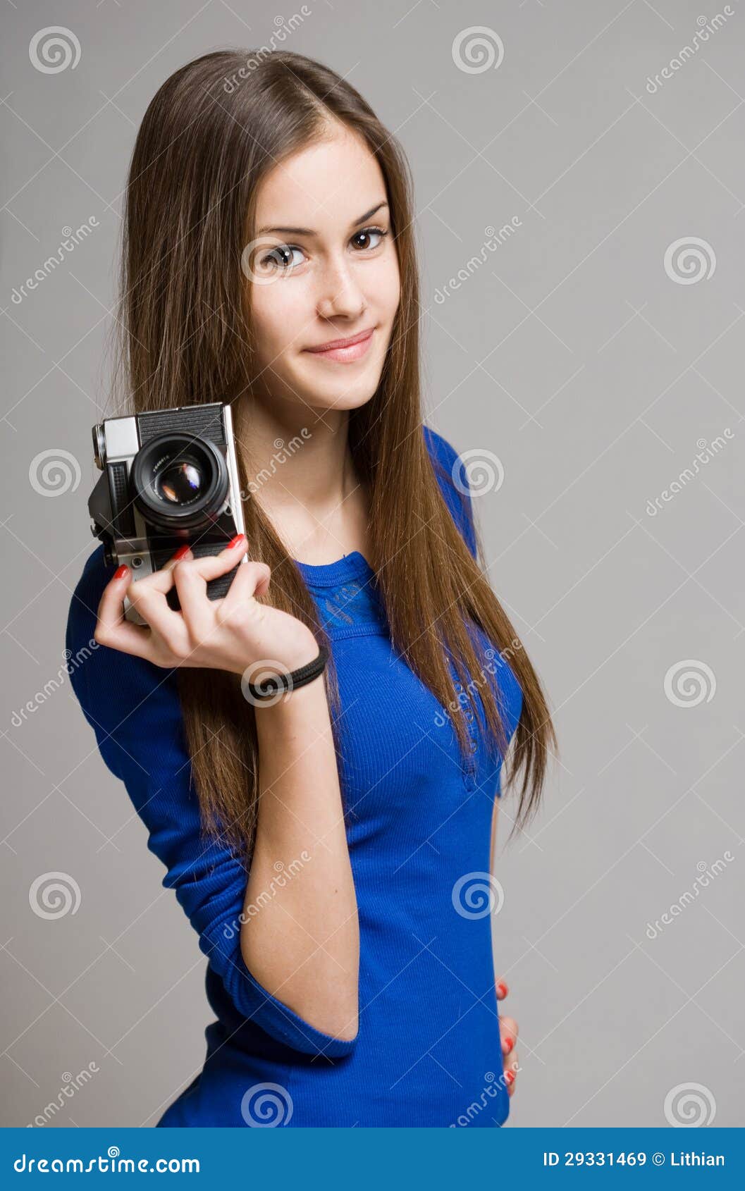 Photography fun. stock image. Image of blue, taking, looking - 29331469